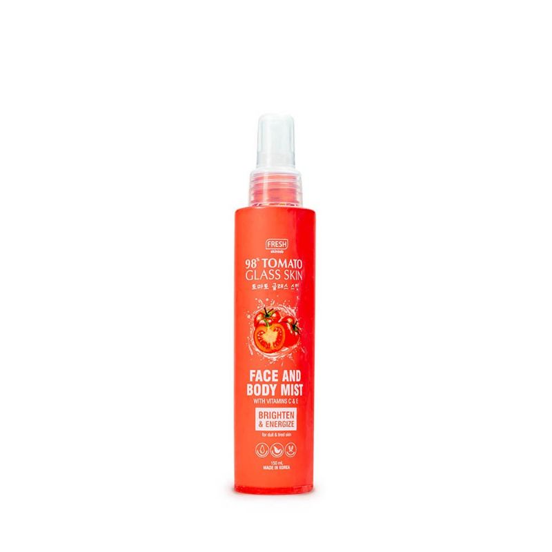 FRESH SKINLAB Tomato glass skin Face and Body mist 150ml | Shopee ...