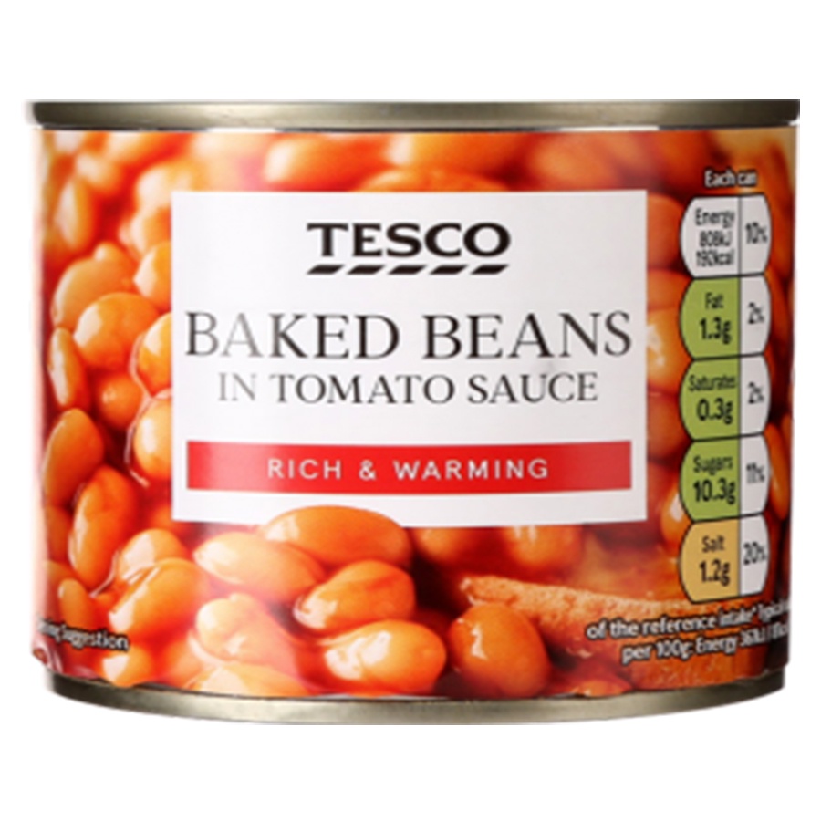 Tesco Baked Beans In Tomato Sauce 220G | Shopee Philippines
