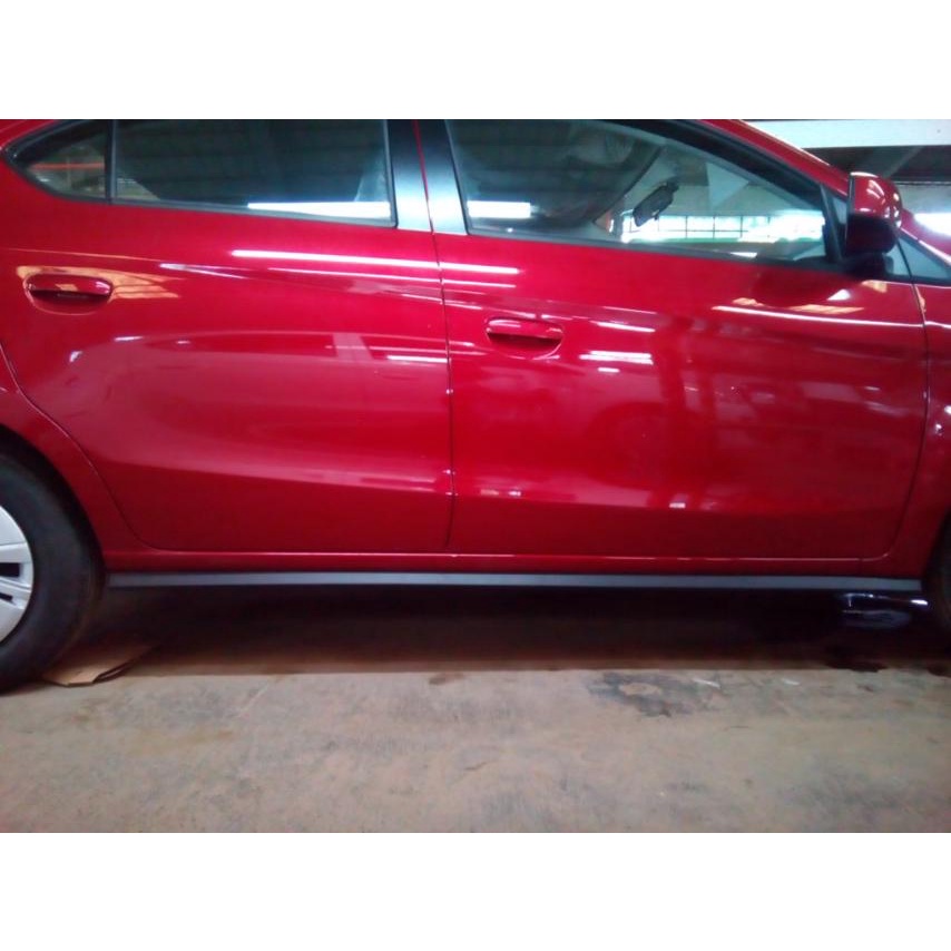 OEM Mitsubishi Mirage G4 Sedan Side Sill black plastic clip type ...