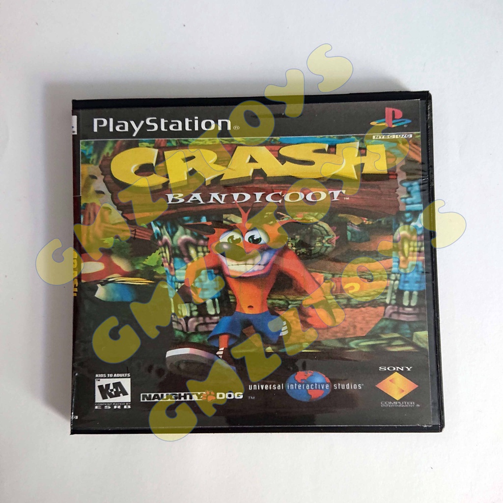 Ps1 Crash Bandicoot Game Cassette PSX Game CD | Shopee Philippines