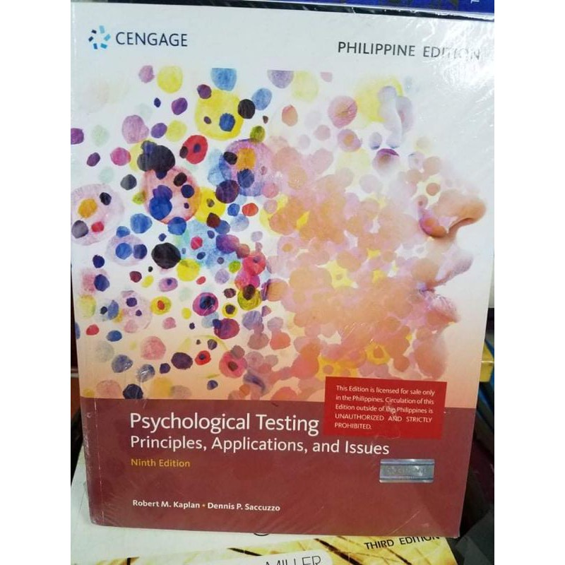 Psychological Testing by Kaplan 9th Edition (Principles, Applications ...