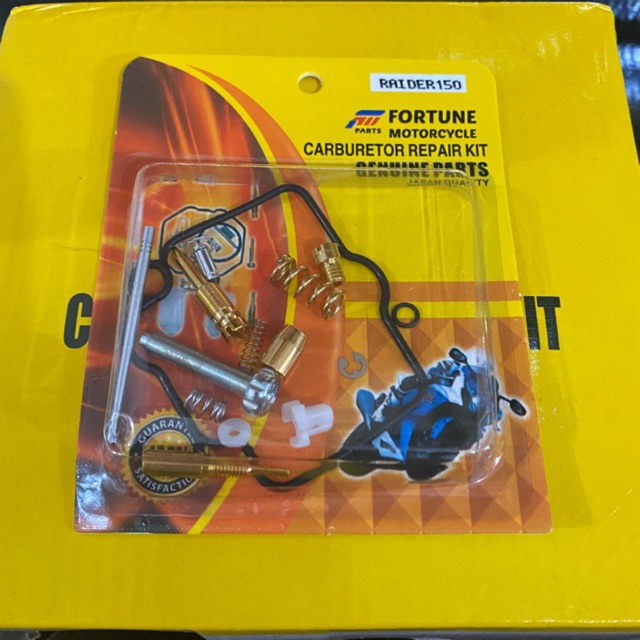 motorcycle carburetor repair kit RAIDER 150 CARB TYPE | Shopee Philippines