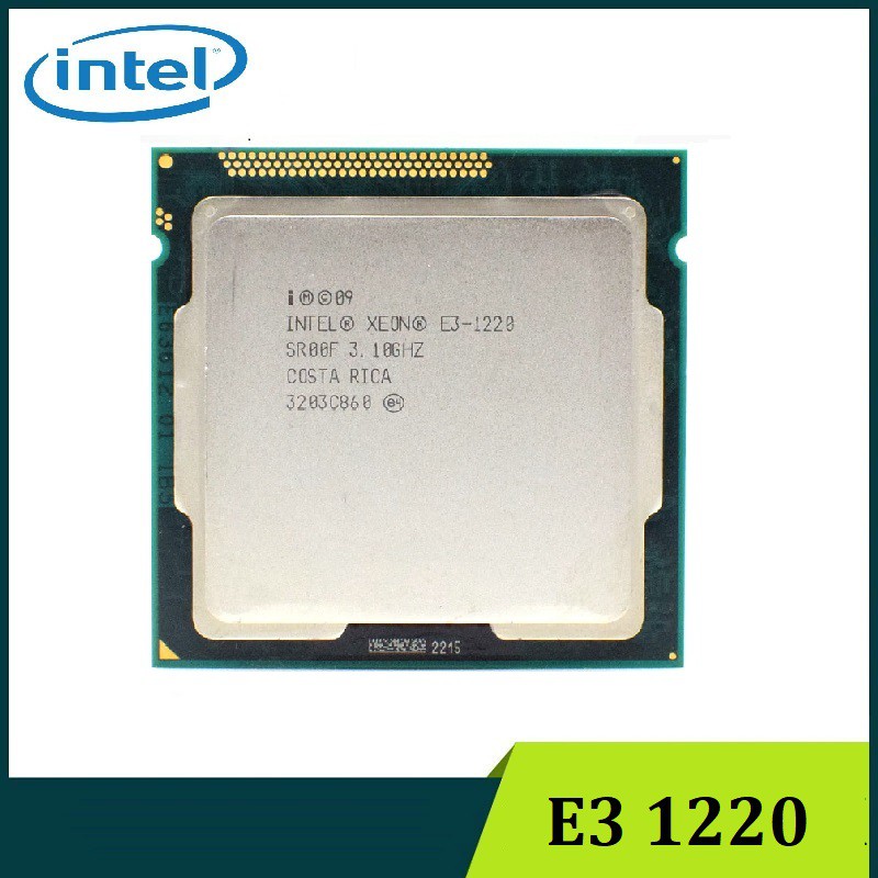 Intel Xeon E3-1220 Cache Processor 8M 3.5 GHz Quad Cores LGA 1155 | Shopee Philippines