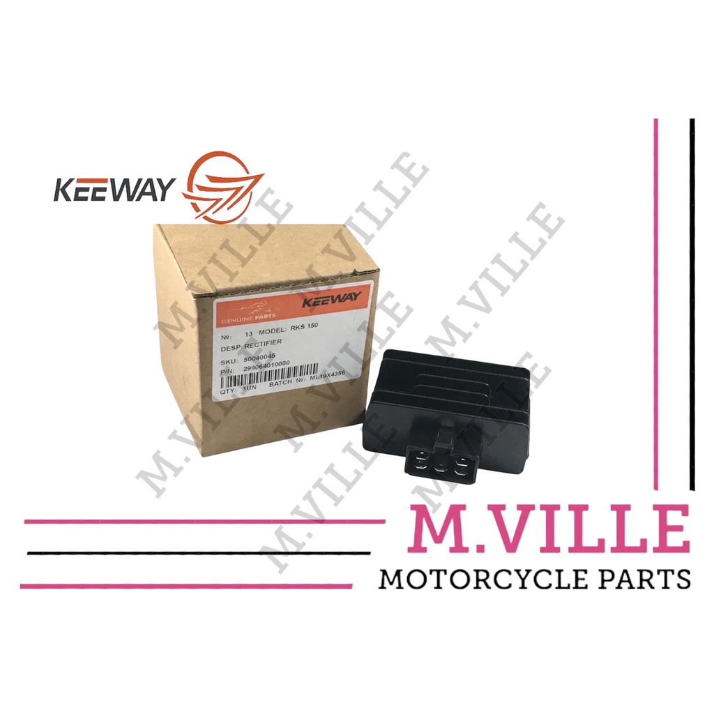 Keeway RKS 150 rectifier / regulator / charger | Shopee Philippines