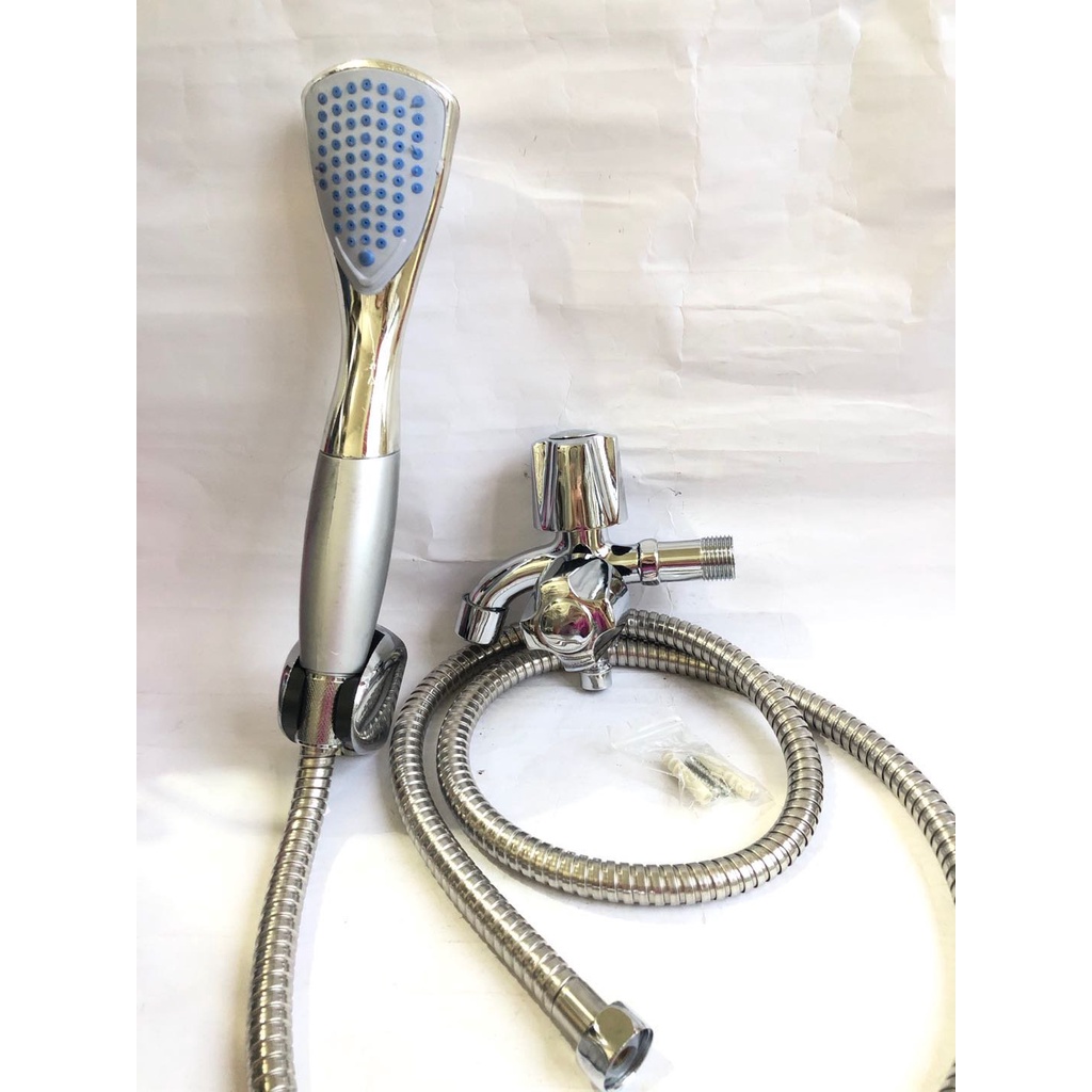 EUDESIGN C80548829 SHOWER SET(2WAY FAUCET METAL HANDLE WITH TELEPHONE ...