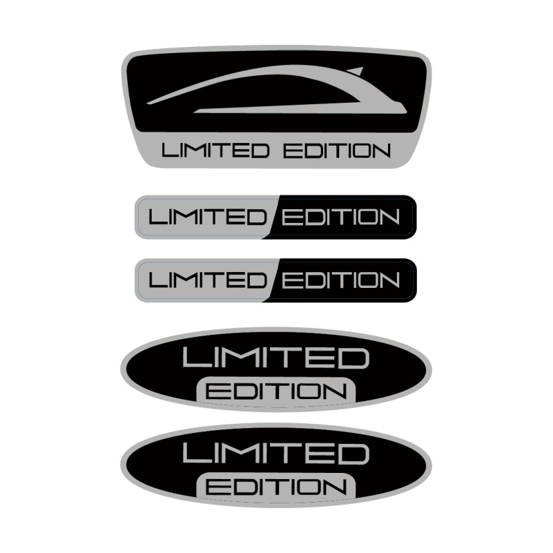 3D Epoxy Resin Sticker For Motorcycle Limited Edition Emblem Logo ...