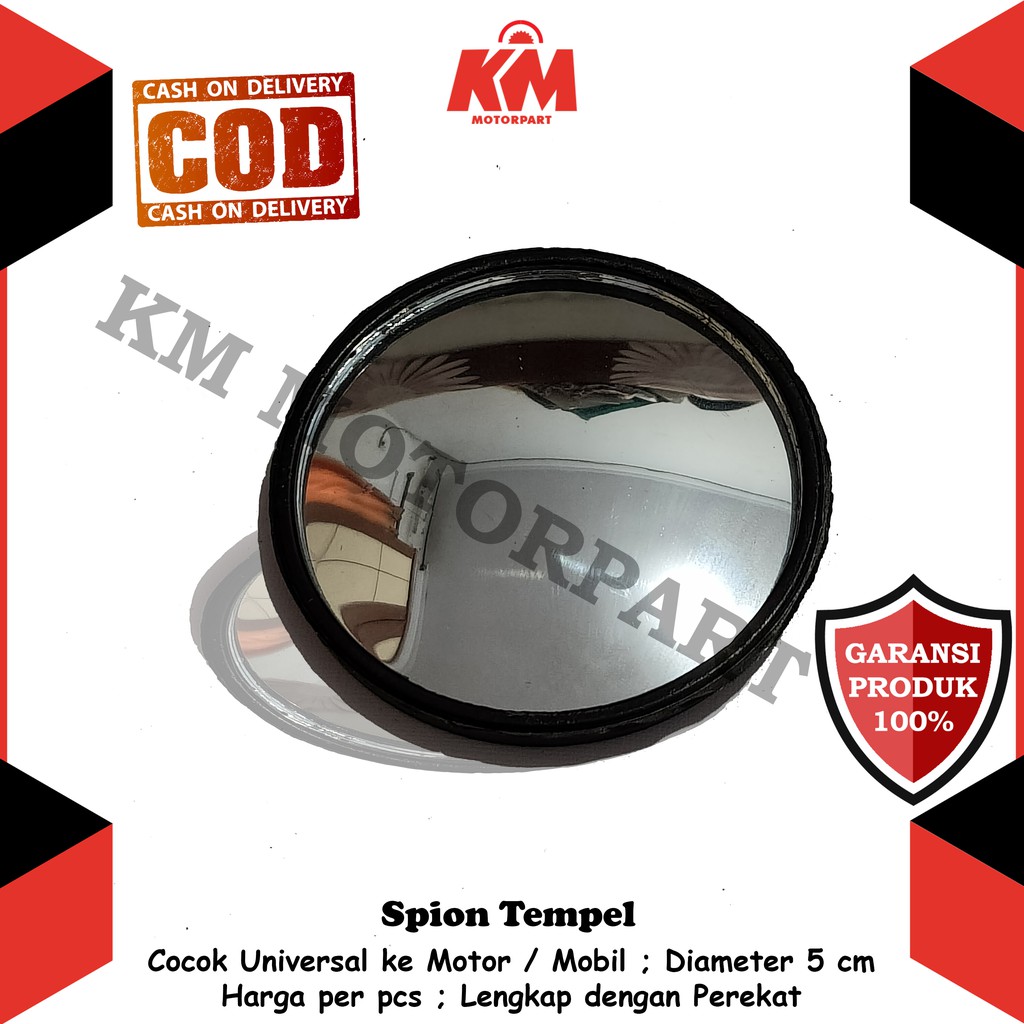 Mini Convex Motorcycle And Car Outboard Mirror 1pcs Additional Glass ...