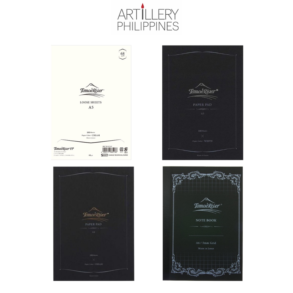 Tomoe River Fountain Pen Paper Pad, Grid Notebook, Loose Papers A4 A5 ...