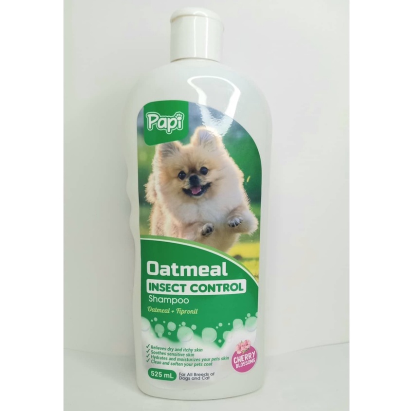[VET SUPPORT II] 1bottle 525ml PAPI Oatmeal Insect Control Shampoo ...