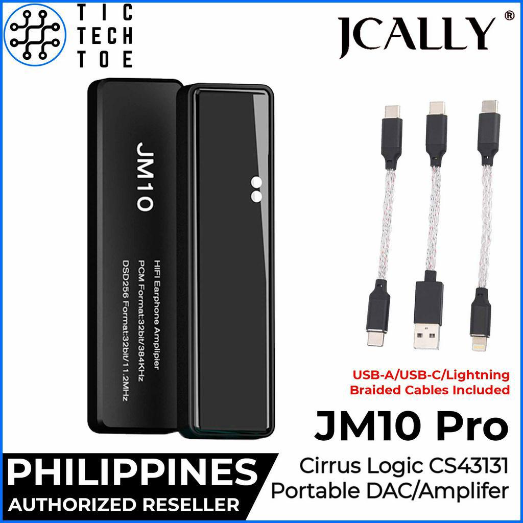 JCALLY JM10 Pro CS43131 Portable Universal HiFi DAC/Amp Adapter (USB-A ...
