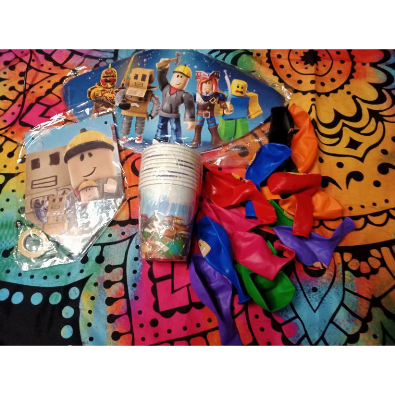 Roblox set birthday party balloons | Shopee Philippines
