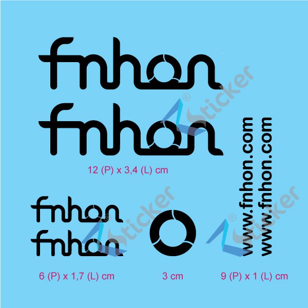 Sticker Pack FNHON Logo Frame 1 Set | Shopee Philippines
