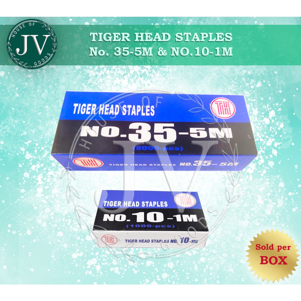 Tiger head Staple Wire No. 35 and No. 10 | Shopee Philippines