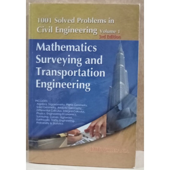 1001 Solved Problem in Civil Engineering vol 1 3rd edition | Shopee ...