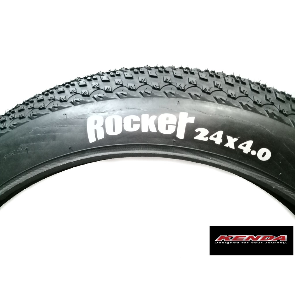 Kenda bicycle tire # 24 x 4.0 Rocker Fatbike black | Shopee Philippines