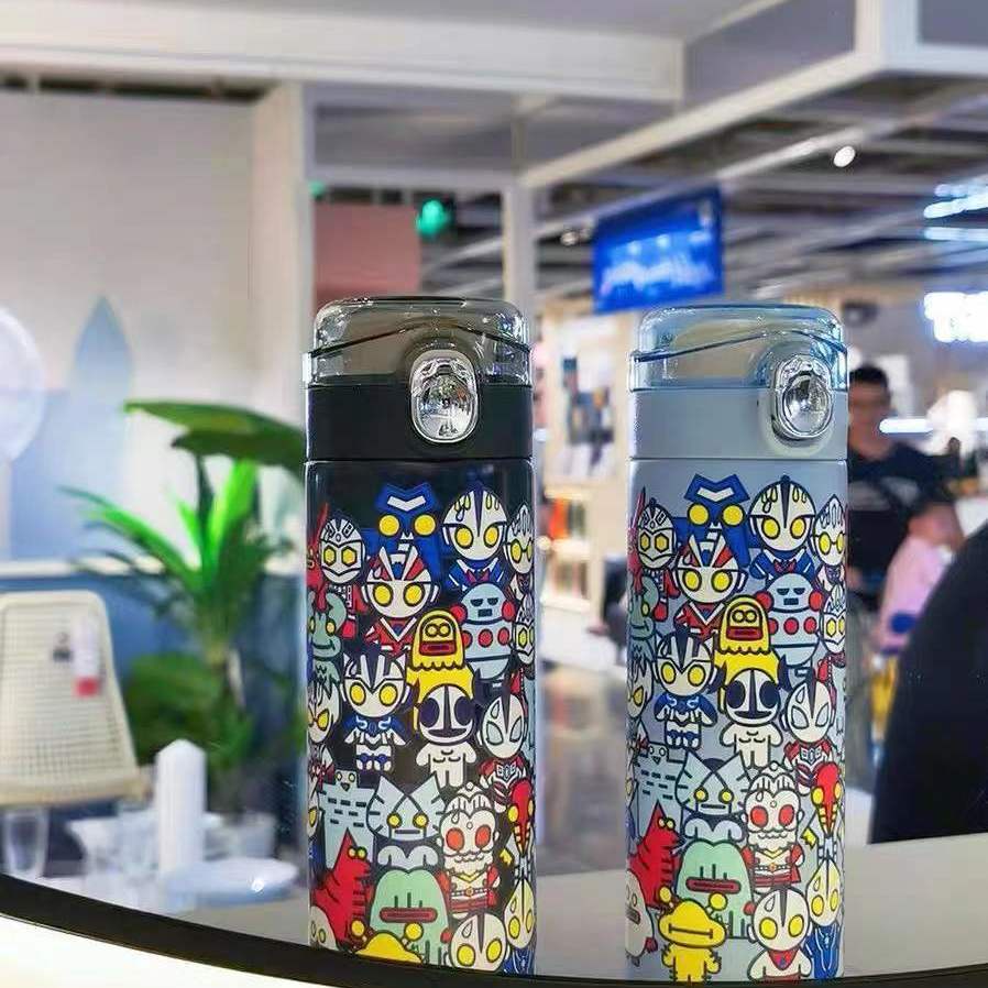 Ultraman Children's Thermal Insulation Cold Storage Cup Boy Cartoon 304 ...