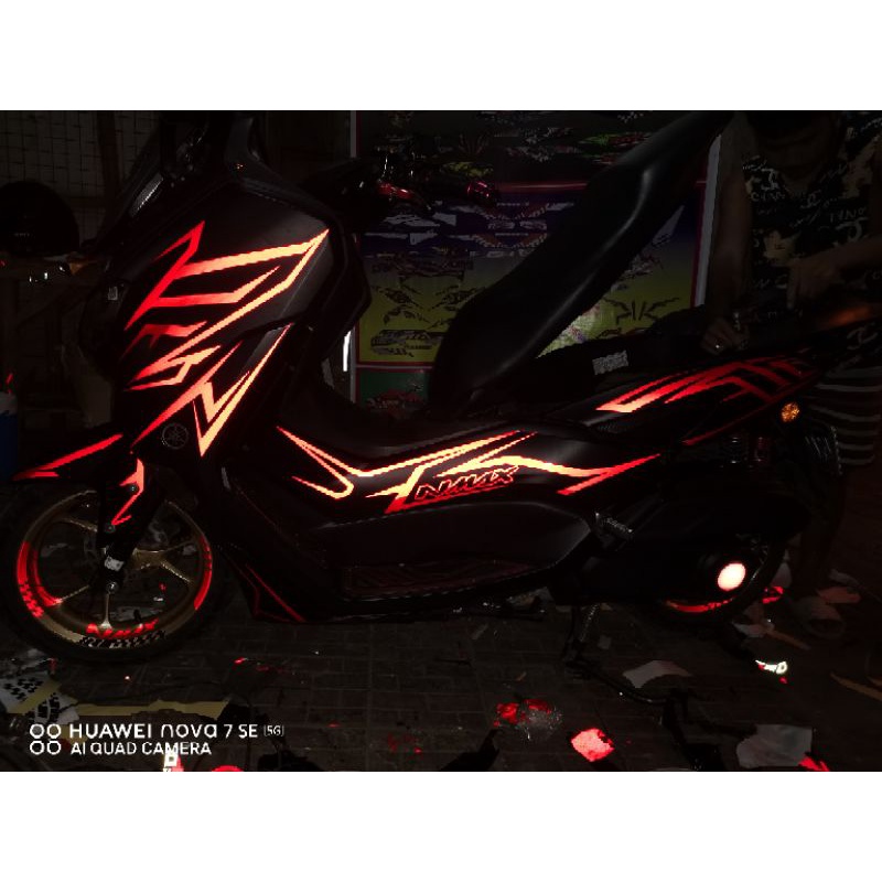 Yamaha nmax decals sticker, Reflectorize sticker | Shopee Philippines