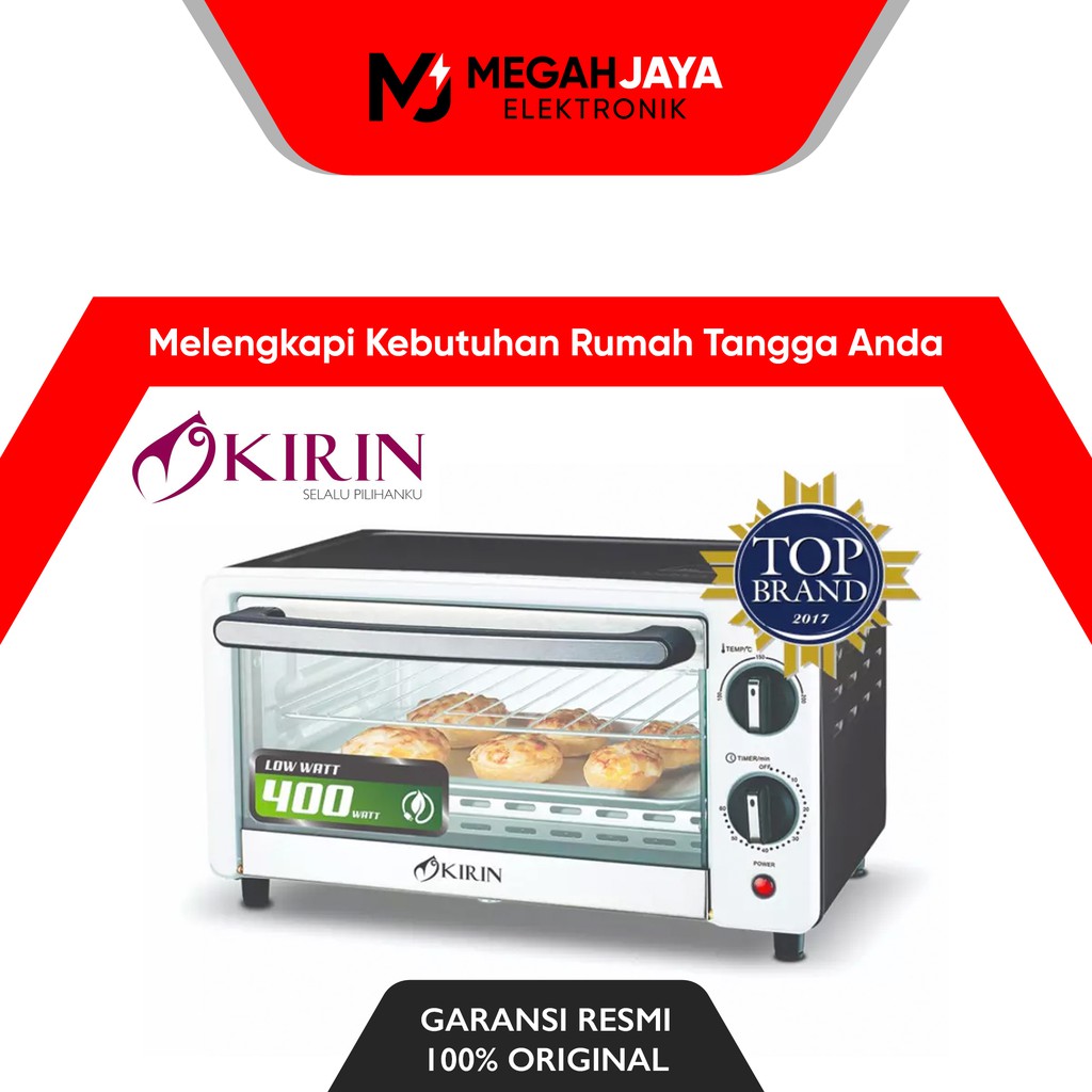 Kirin OVEN TOASTER KBO-100M LW/KBO 100MLW [10Liter] (Official Warranty ...