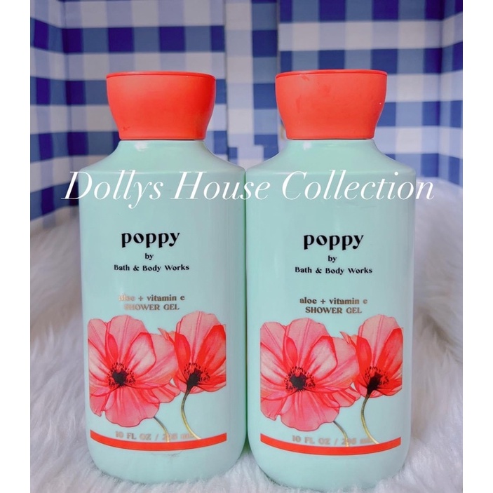 100% original from USA - Bath and Body works (Poppy- Shower gel ...