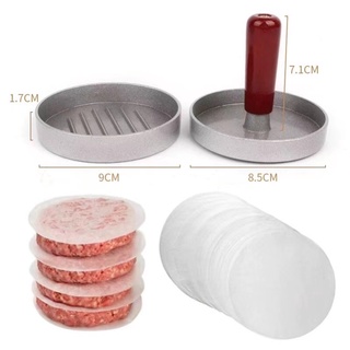 Round Burger Metal Mould Hamburger Patty Maker Grill Press Cooking Tool ...