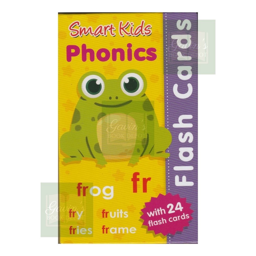 Smart Kids Flash Cards (Sight Words, Spelling, Phonics) | Shopee ...