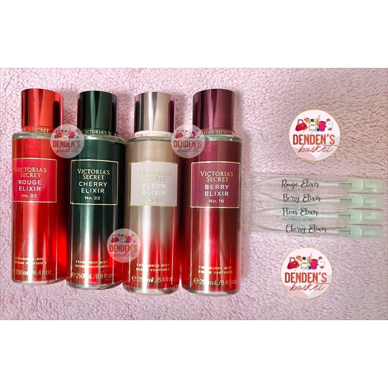 Victoria’s Secret Limited Edition ELIXIR COLLECTION in 10 ml refill ...