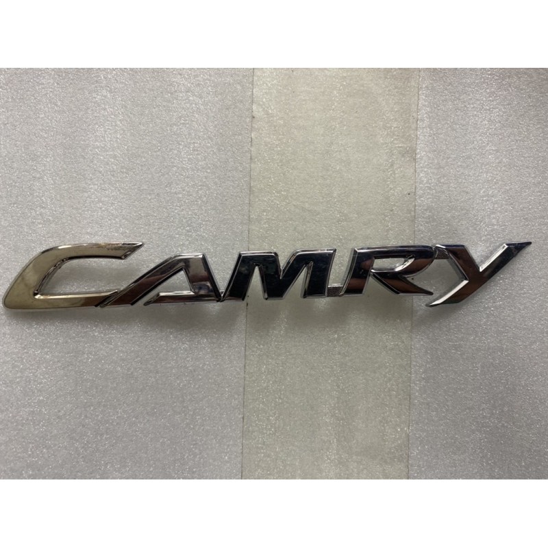 Letters for Camry are plated with genuine chrome and usually have ...