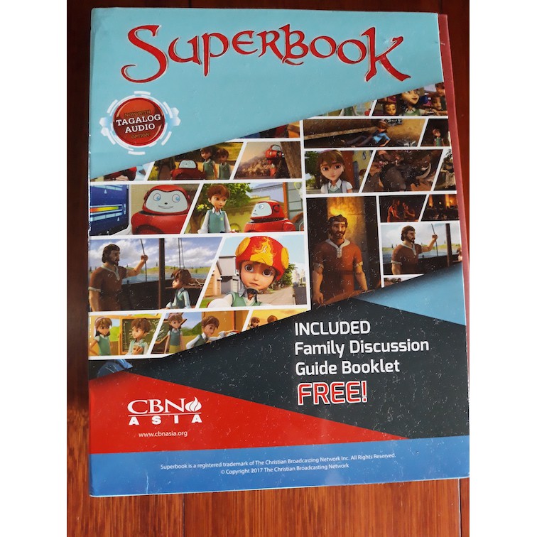 Superbook DVD collection Season 2, Authentic and Original | Shopee ...