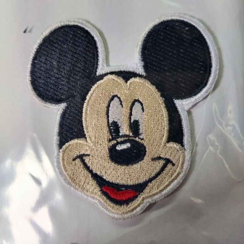 Mickey mouse patch embroidered emblem | Shopee Philippines
