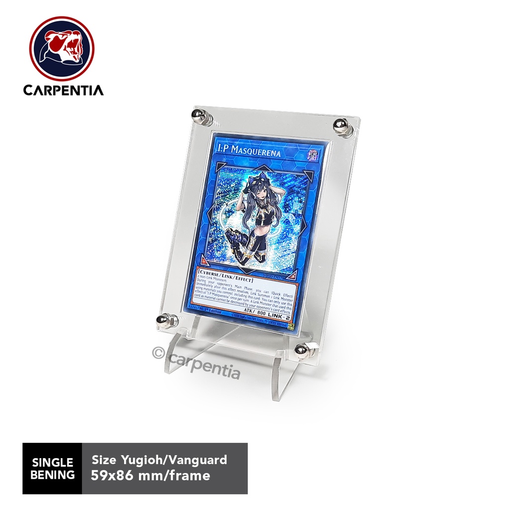 Carpentia Yugioh/Vanguard Acrylic Display Frame - Acrylic Card Stand ...