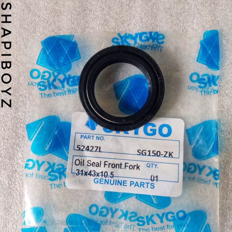 skygo front fork oil seal (31x43x10.5)(33x46x11) | Shopee Philippines