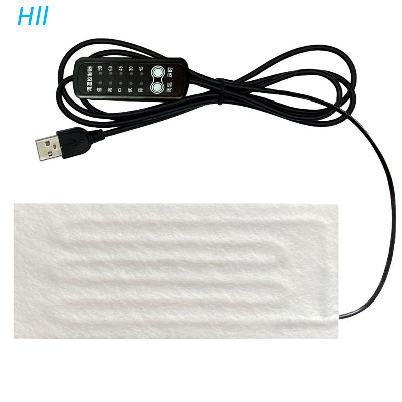 Hll USB Heating Mat 5V Heating Element Film Heater Pads for Camping ...