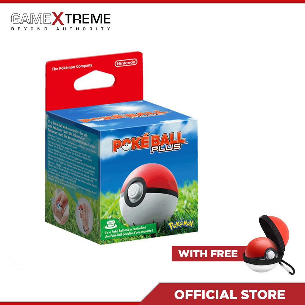 Pokeball plus w/ Free Hori Pokeball Case | Shopee Philippines