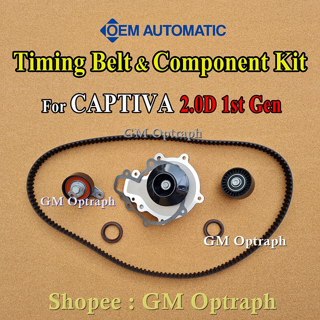 CAPTIVA Diesel 2007~11 96440343 Timing belt Tensioner Water Pump oil ...