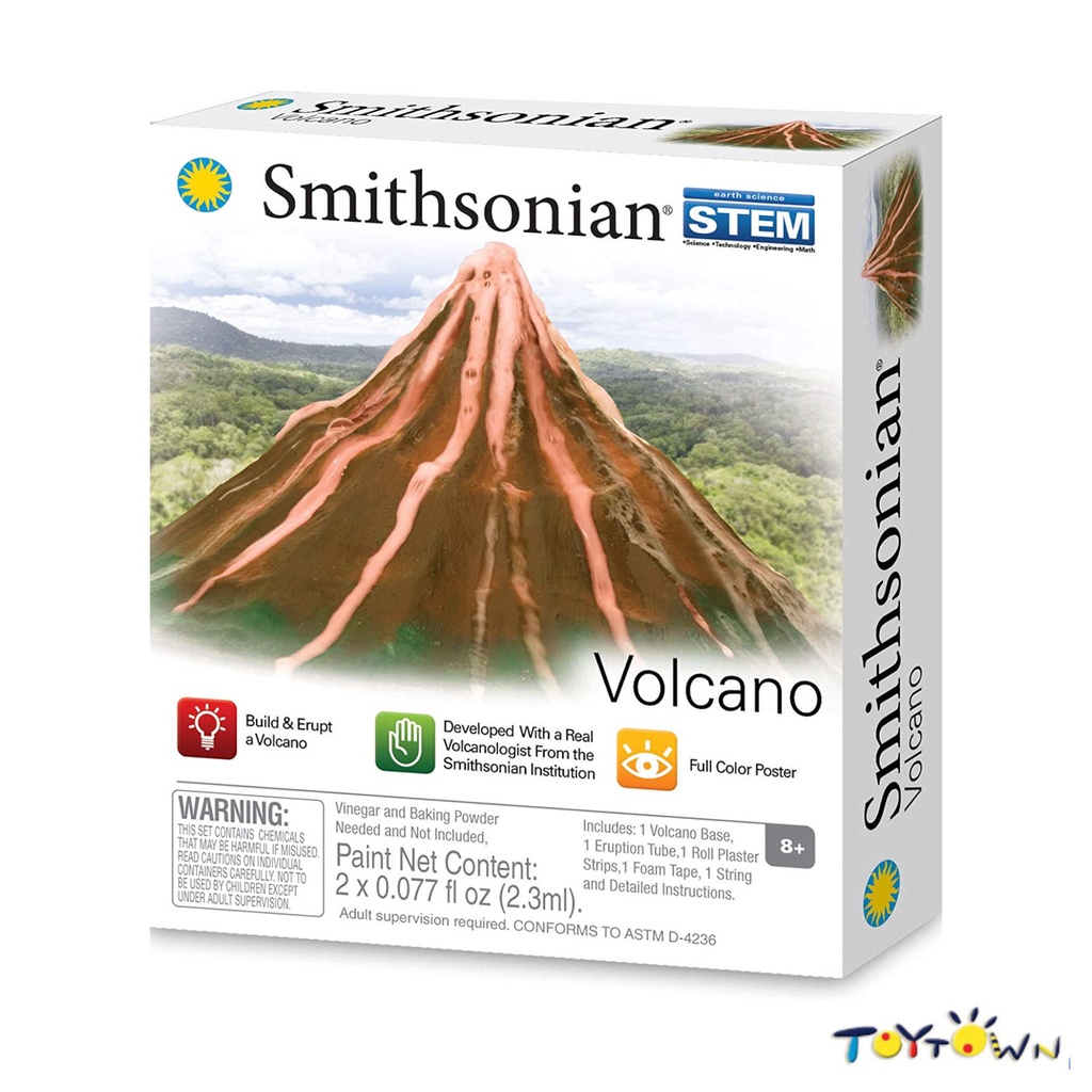 Smithsonian - Volcano | Shopee Philippines
