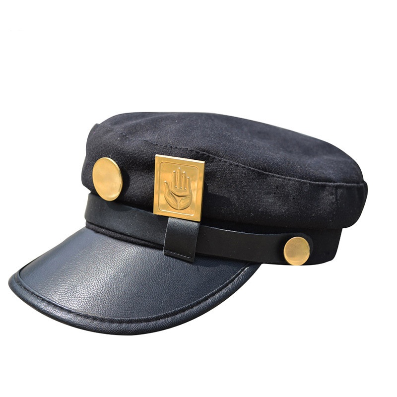 Anime JOJO JoJo's Bizarre Adventure Cosplay Cap Jotaro Kujo Cosplay ...