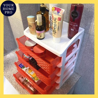 5-Layer Rattan Mini Drawer Desk Organizer School Supplies Storage ...