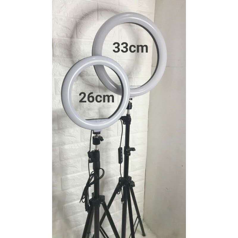 COMPLETE SET(with tripod stand) LED Ring Light 16cm, 26cm, 33cm, 36cm ...