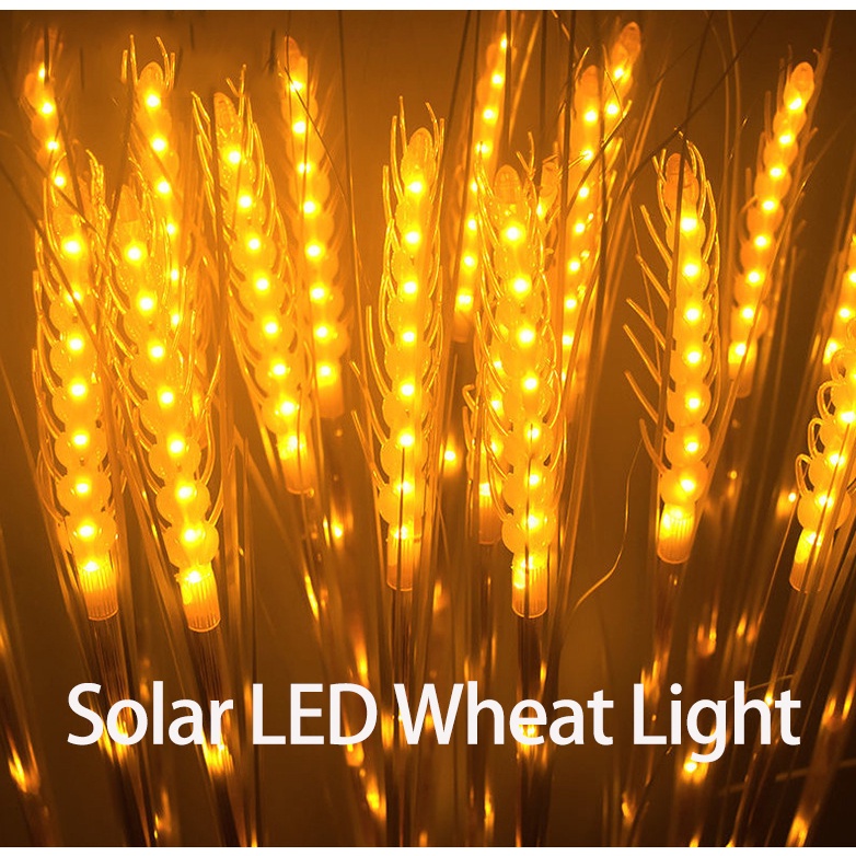 Solar Wheat Lights LED Outdoor Waterproof Courtyard Decoration Light ...