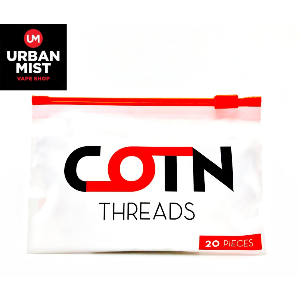 COTN THREADS 1Pack(20pcs) (Cotton Wicking Material) | Shopee Philippines