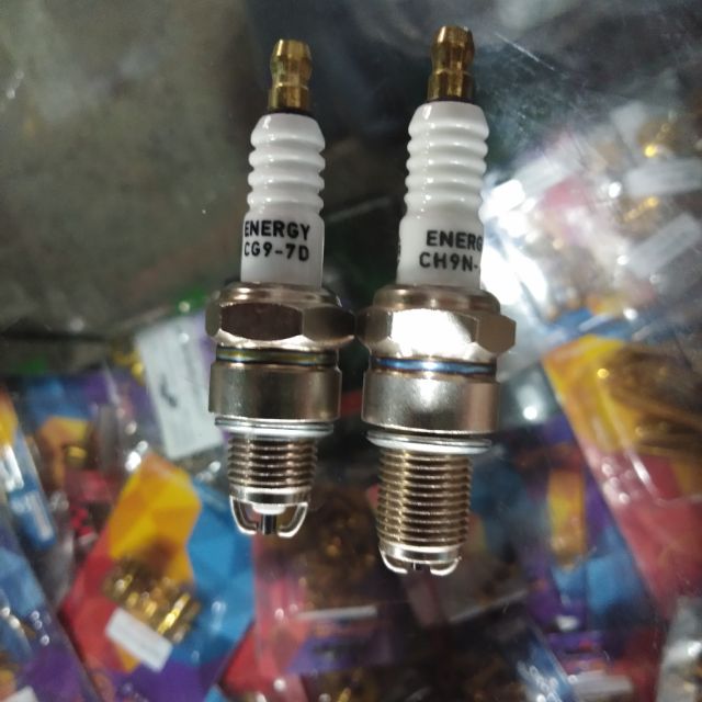 COD HELLA TWIN ELECTRODE SPARK PLUG FOR TWO STROKES | Shopee Philippines