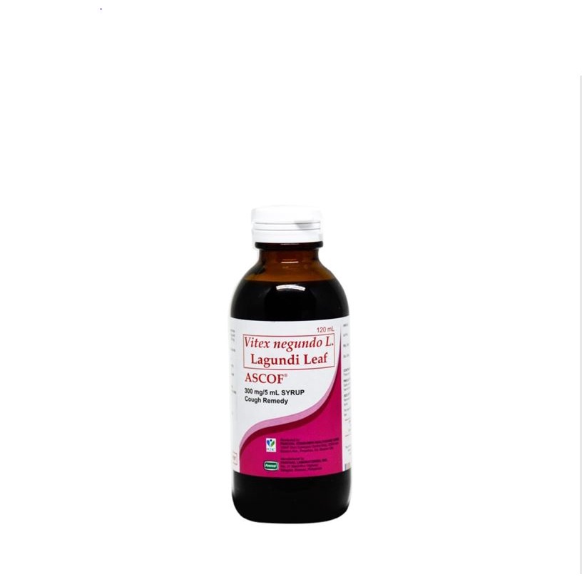 ASCOF LAGUNDI for Kids 300mg/5mL Strawberry-Flavored Syrup 120mL ...