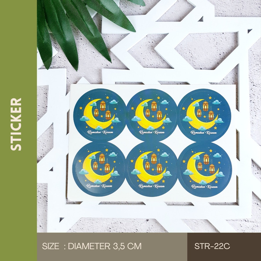 Str 22C-Sticker Eid Al-Fitr / Decorative Stickers / Decorative Stickers ...