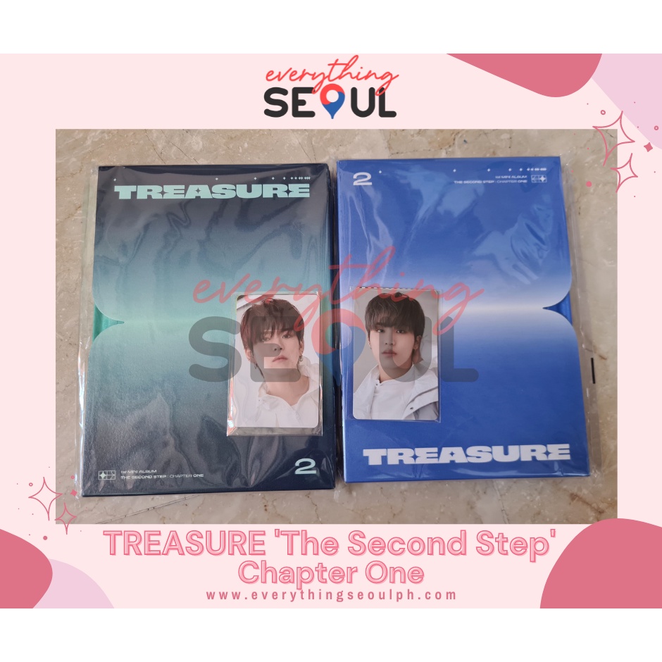 TREASURE 'The Second Step : Chapter One' with KTOWN4U POB GIFT | Shopee ...
