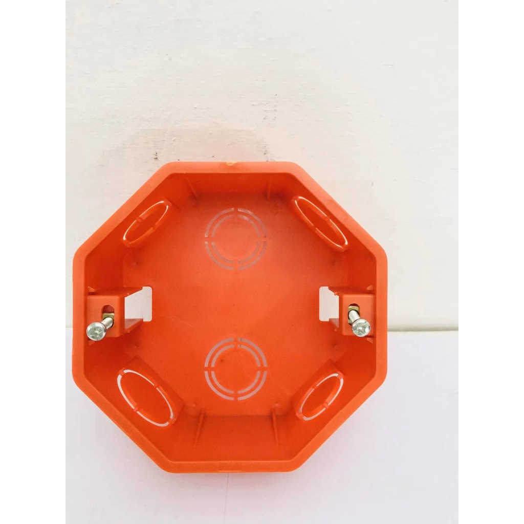Pvc orange Junction box, Utility box, Junction box cover for electrical ...