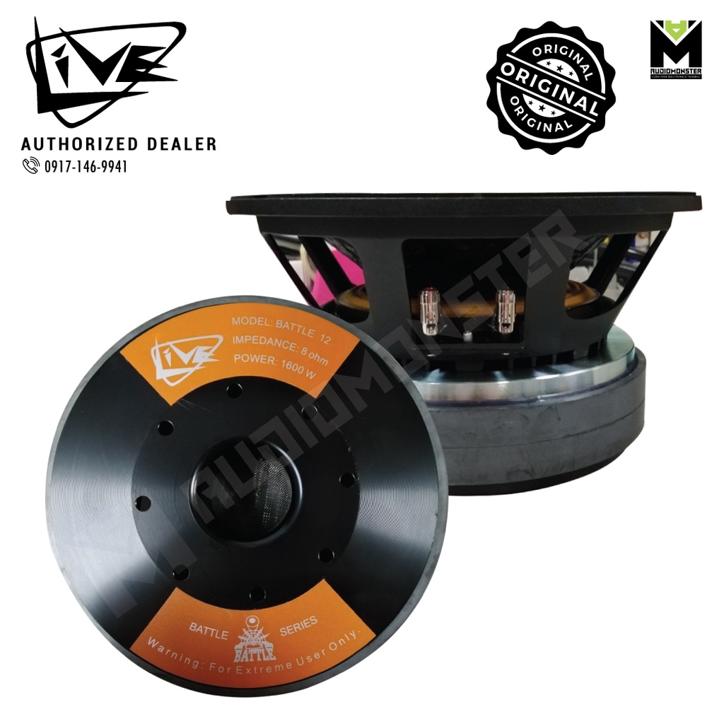 Live Battle 12 1600W 12inch Double Magnet Speaker | Shopee Philippines