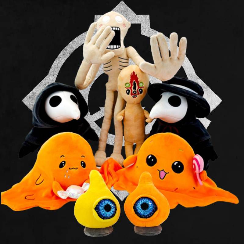 55cm Scp Foundation Plague Doctor Series Tickle Monster Plush Toys SCP ...