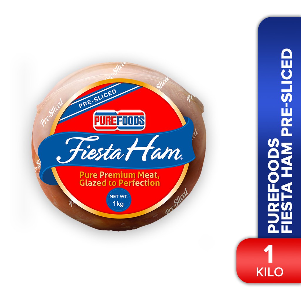 Purefoods Fiesta Ham Pre-Sliced 1KG | Shopee Philippines