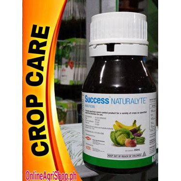 SUCCESS NATURALYTE (250mL) SPINOSAD BIOLIGICAL BY DOW AGRISCIENCE ...