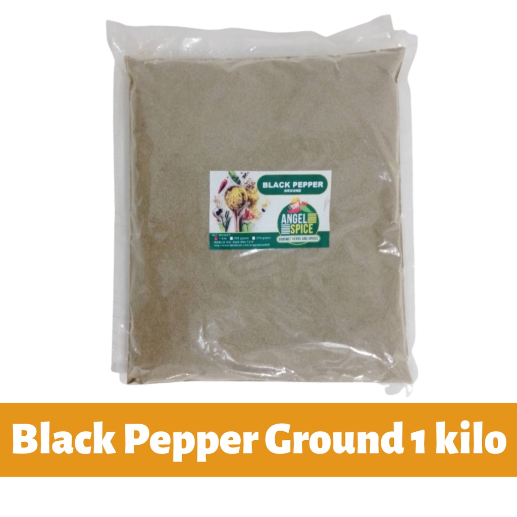 BLACK PEPPER GROUND 1 kilo/ 500 grams / 250 grams | Shopee Philippines